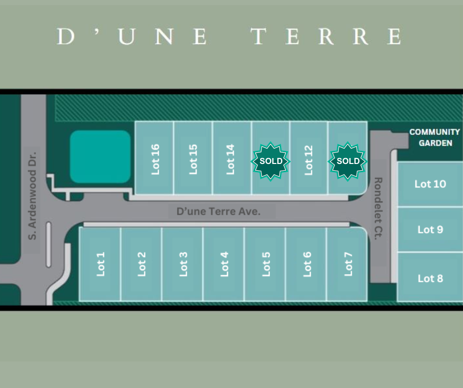 Communitiy Map | D'une Terre | Baton Rouge Development
